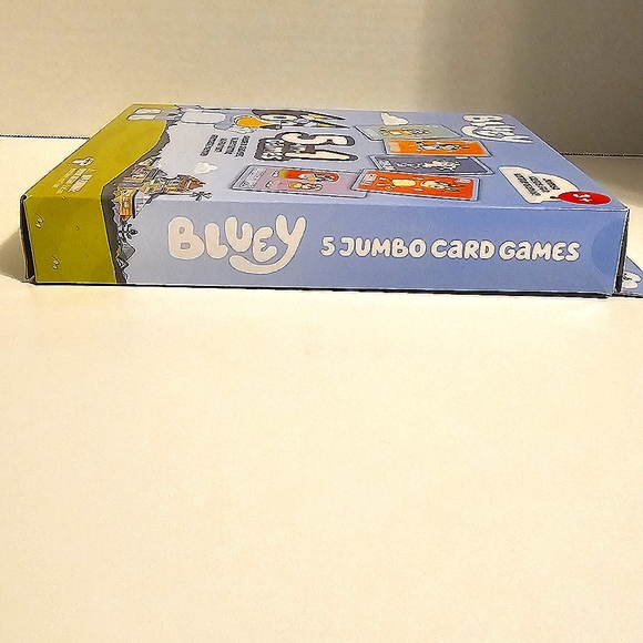 Bluey | Toys | Bluey 5in Jumbo Card Games For Kids Age 3 | Poshmark
